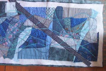 Fabric Collage I | Quilt Patterns & Blocks | Angie's Bits 'n Pieces